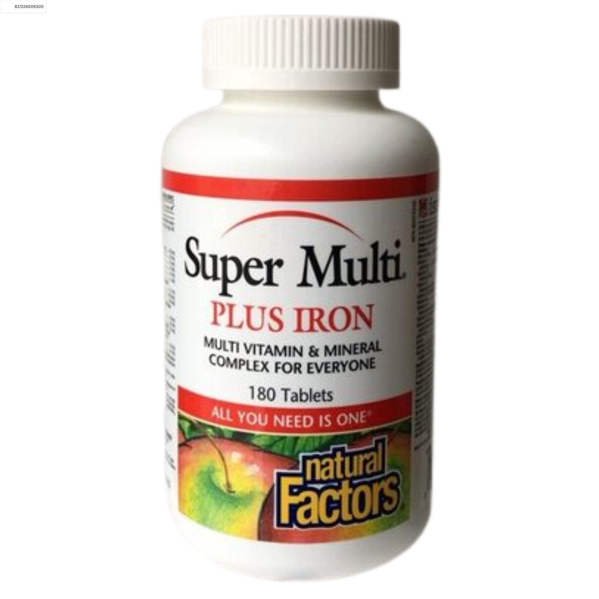 Natural Factors Super Multivitamin Plus Iron 180 Tablets Online ...