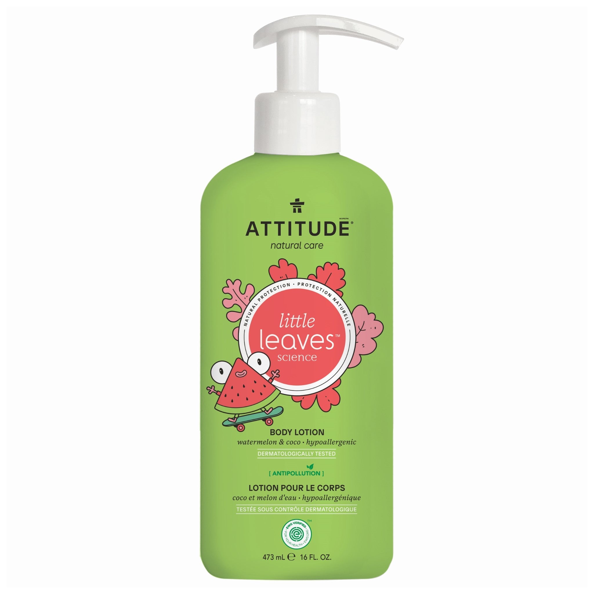Attitude Body Lotion Watermelon & Coco 473ml- Nature's Source