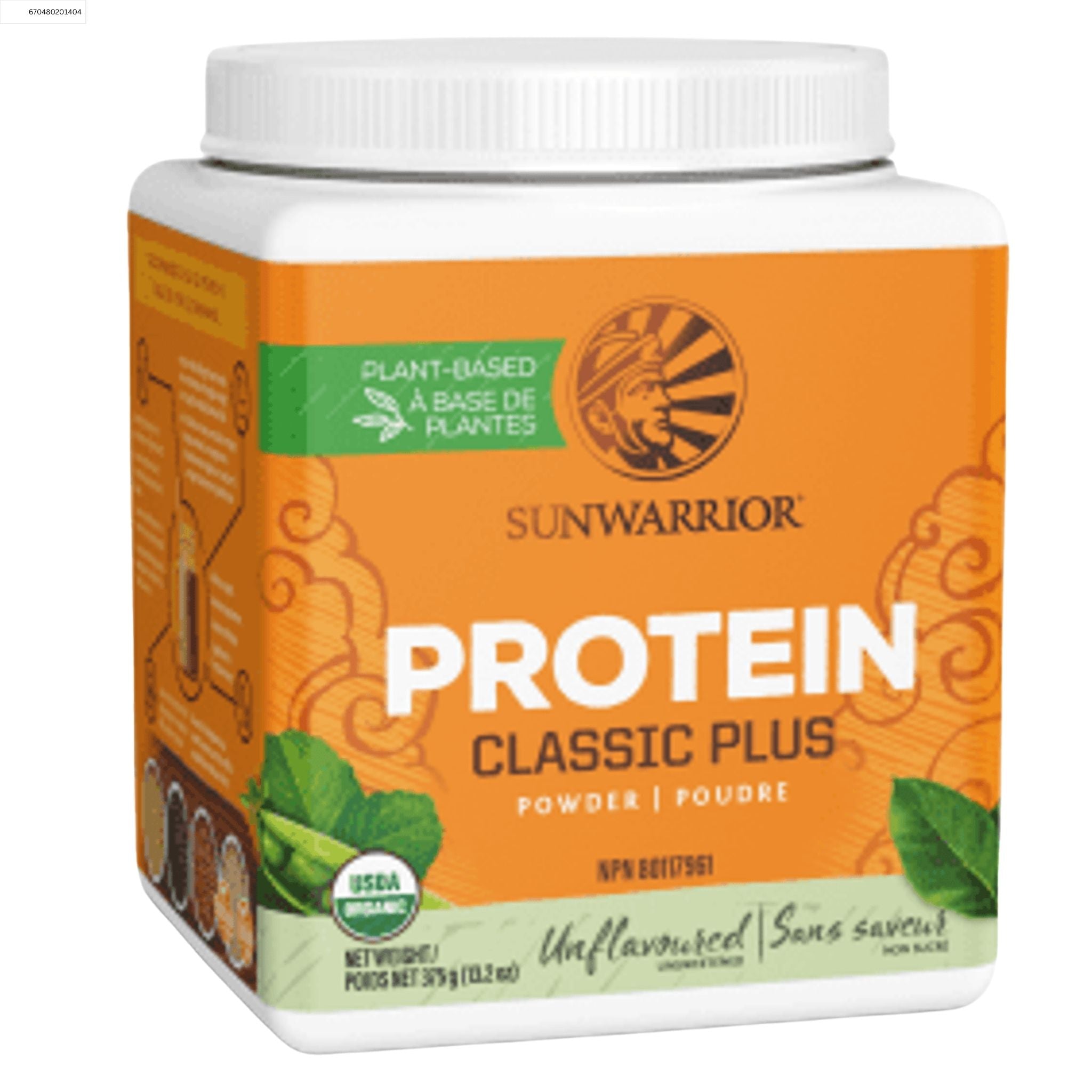 Sunwarrior Classic Organic Protein Natural 375g